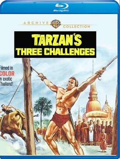 Amazon.com: Tarzan's Three Challenges (1963) [Blu-ray] : Jock Mahoney ...