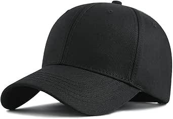 Oversize XXL Baseball Cap Cotton Big Head Hats Solid Color Large Head ...