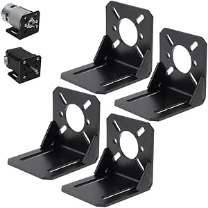 4PCS Motor Mounting Bracket, Universal Motor Mount Holder Fixed Seat ...