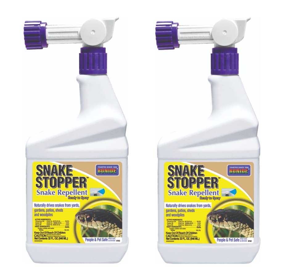 Amazon.com : Bonide 8752 Snake Repellent, Ready-to-Spray, Pack of 2 ...