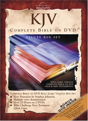 Amazon.com: KJV Complete Bible On DVD Deluxe Box Set : Steven Johnston ...