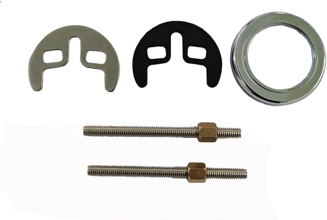 Basin Tap Fixing Set Mounting Kit 1 Hole Bracket Bolt Sink Kitchen Bath ...