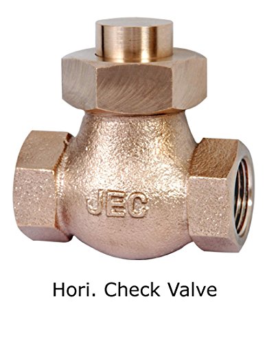 JEC Gunmetal Horizontal Check Valve, 50 Mm : Amazon.in: Industrial ...