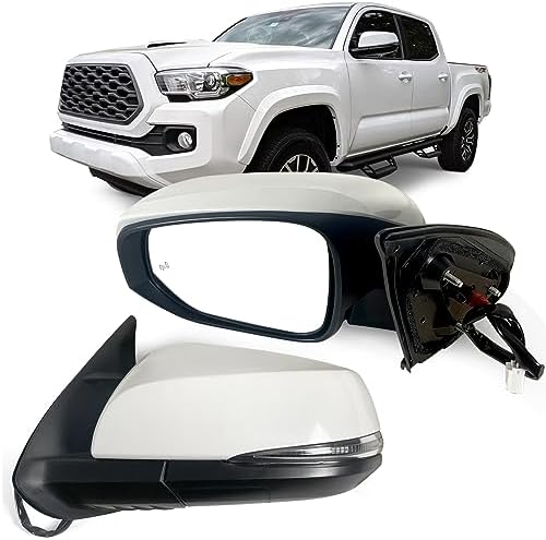 Amazon.com: Lqito Left Driver side Mirror Fits 2016-2022 Toyota Tacoma ...
