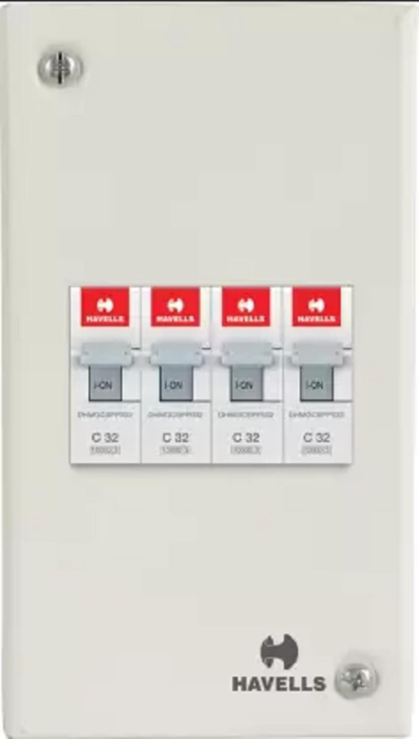 HAVELLS DHDESFP Utility DB MCB ENCL FP Metal Enclosure Sheet Steel 4 ...