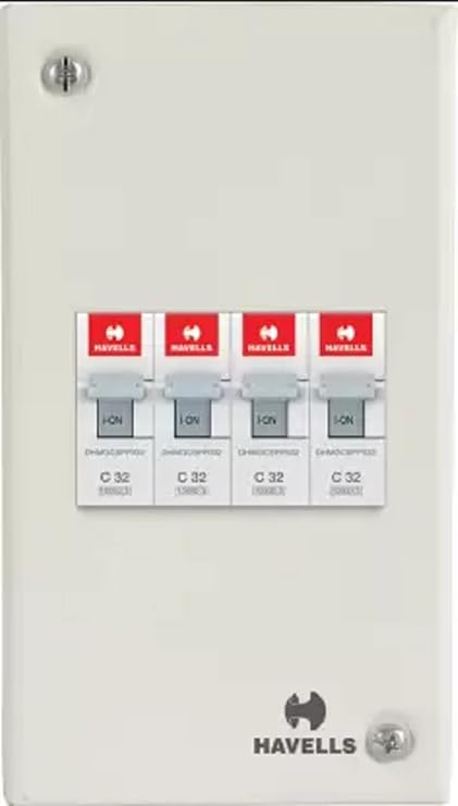 HAVELLS DHDESFP Utility DB MCB ENCL FP Metal Enclosure Sheet Steel 4 ...