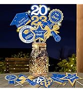 Amazon.com: 36pcs Graduation Decorations for Class of 2023- Black Gold ...