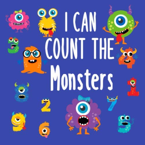 I Can Count The Monsters: A Fun Picture Puzzle Book for 2-5 Year Olds ...