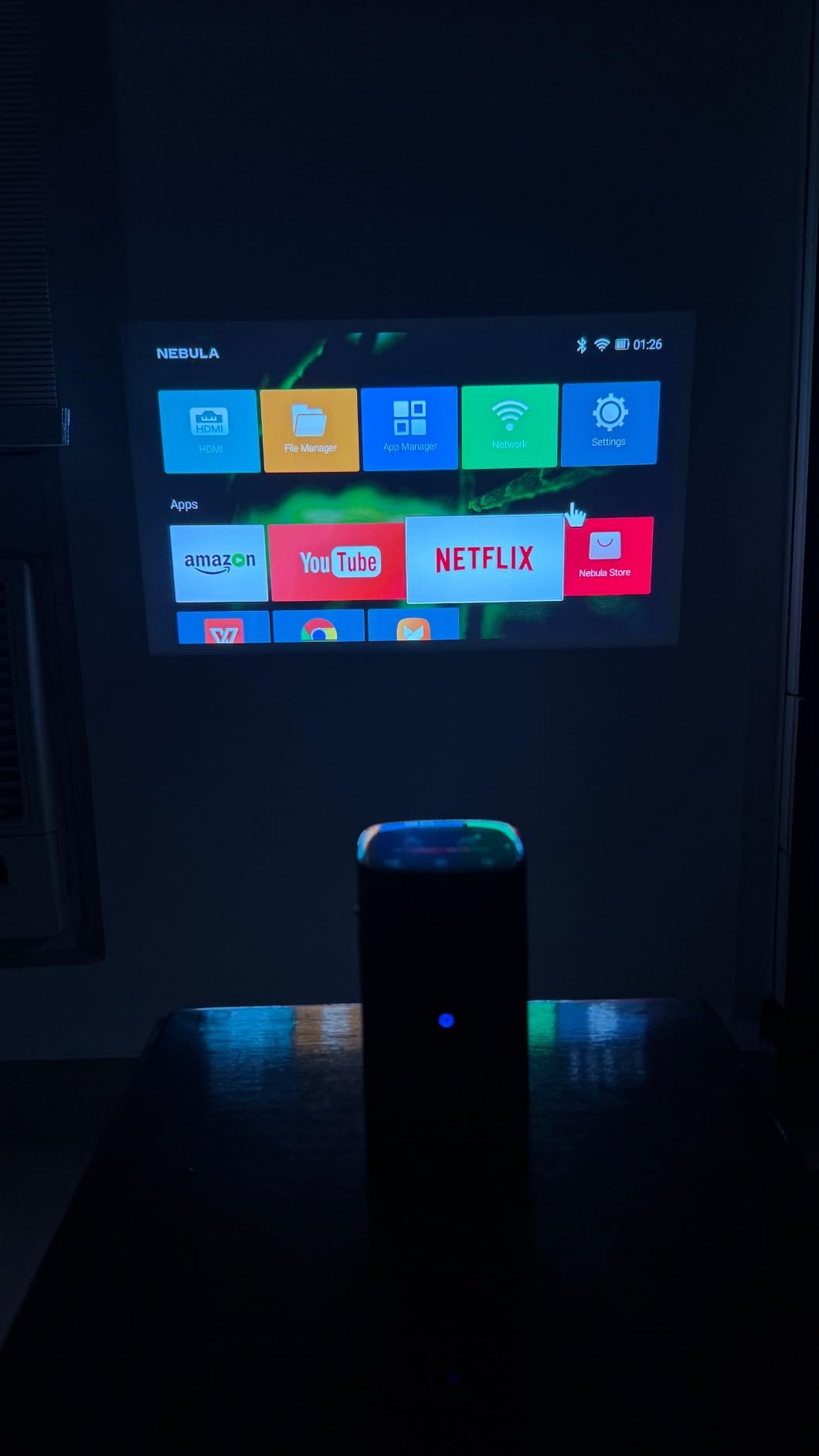 Anker NEBULA Apollo, Wi-Fi Mini Projector, 200 ANSI Lumen Portable ...