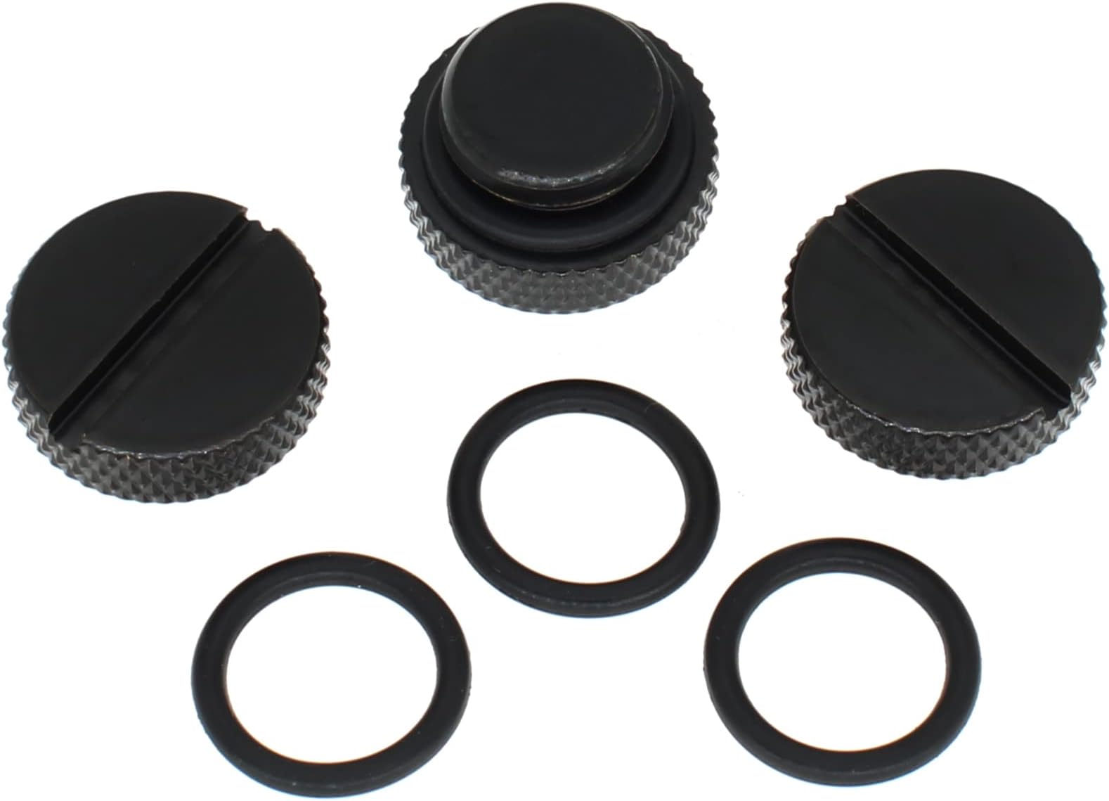 Amazon.com: Hotop 10 Pcs Black G 1/4 PC Water Cooling Plug Fittings ...