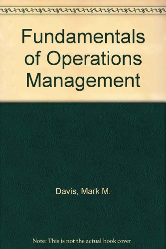 『Fundamentals of Operations Management』｜感想・レビュー - 読書メーター
