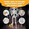 Amazon.com : KiLiKuaLa 7Ft/84 Giant Halloween Skeleton Pose-N-Stay Life ...
