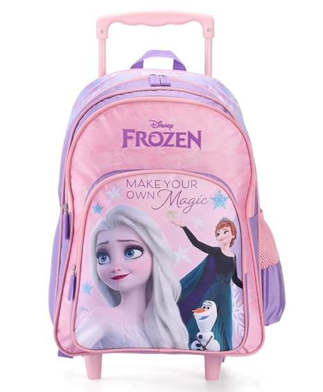 Buy STRIDERS 18 inches Frozen-Inspired School Trolley Bag for Winter ...