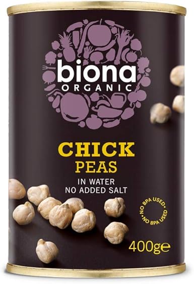 Biona Chickpeas - 6 X 400G : Amazon.co.uk: Grocery