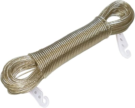 ONE Washing Line Cord | Long & Extra Strong Steel Cloths Line Wire for ...