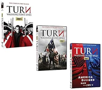 Amazon.com: Turn Washington Spies Complete Series - Seasons 1,2 & 3 ...