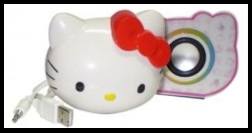 Sakar Hello Kitty Molded Head USB Speaker : Amazon.ca: Toys & Games