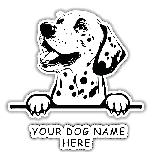 Amazon.com: Customize Pet Sticker Decal With Your Dog Name | Custom ...