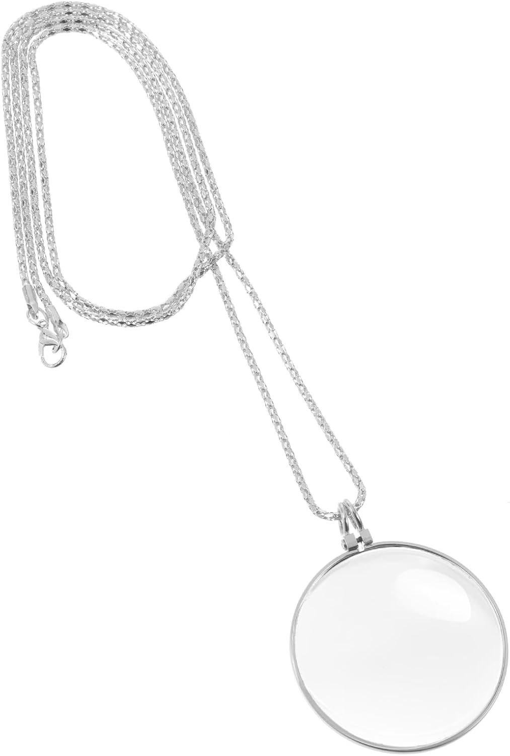 Amazon.com: 5X Monocle Magnifying Glass Necklace Pocket Magnifying ...