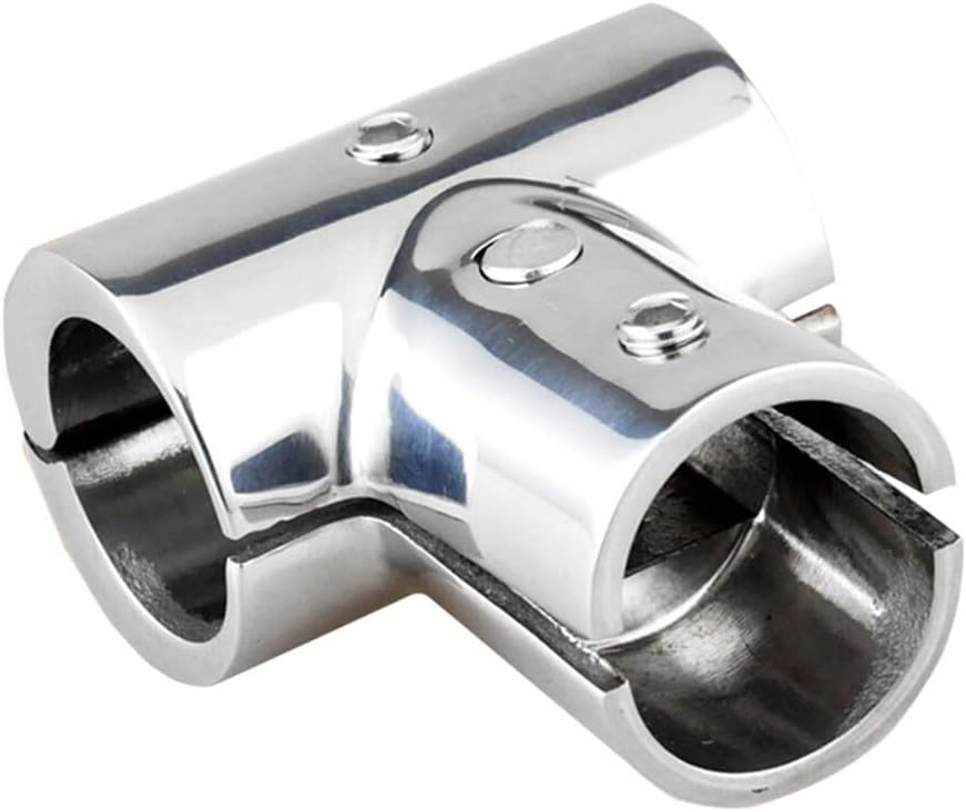 Amazon.com: 3 Way Tube Connector For Boat, Zcargel Stainless Steel Boat ...