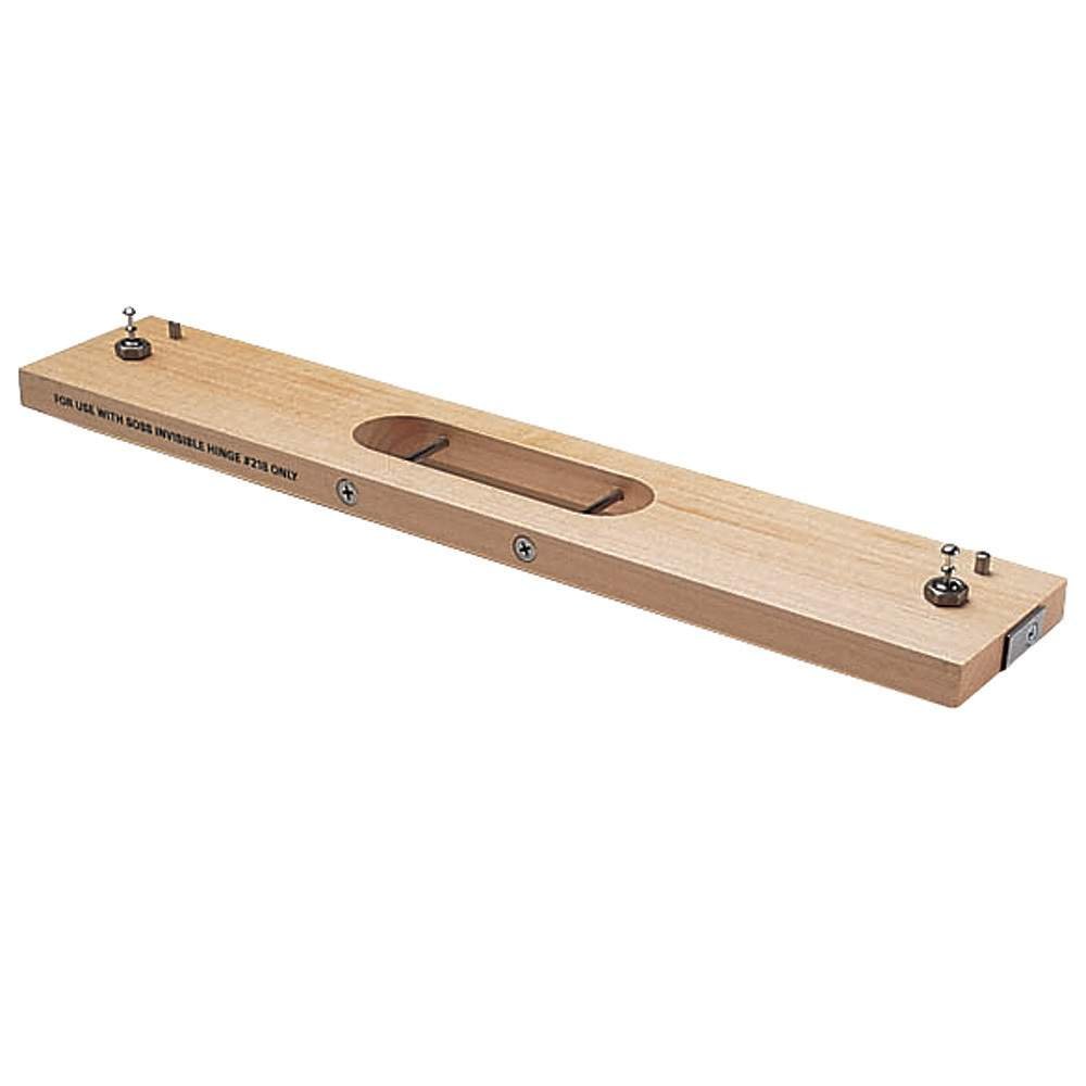 SOSS 204-IT Wood Router Guide Template for 204 Invisible Hinges, 3/8 ...