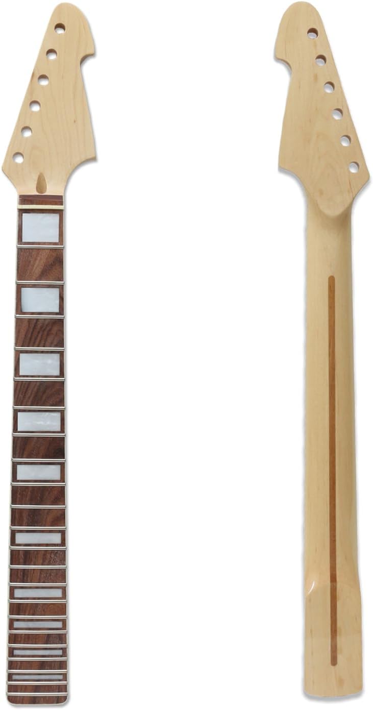 Electric Guitar Neck Maple Block Inlay Rosewood Philippines | Ubuy