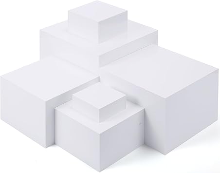 Amazon.com: Geelin 6 Pack Acrylic Risers for Display Acrylic Cube Boxes ...