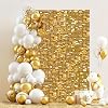 Amazon.com : B-COOL Gold Shiny Shimmer Wall Backdrop Panels - 18 Packs ...