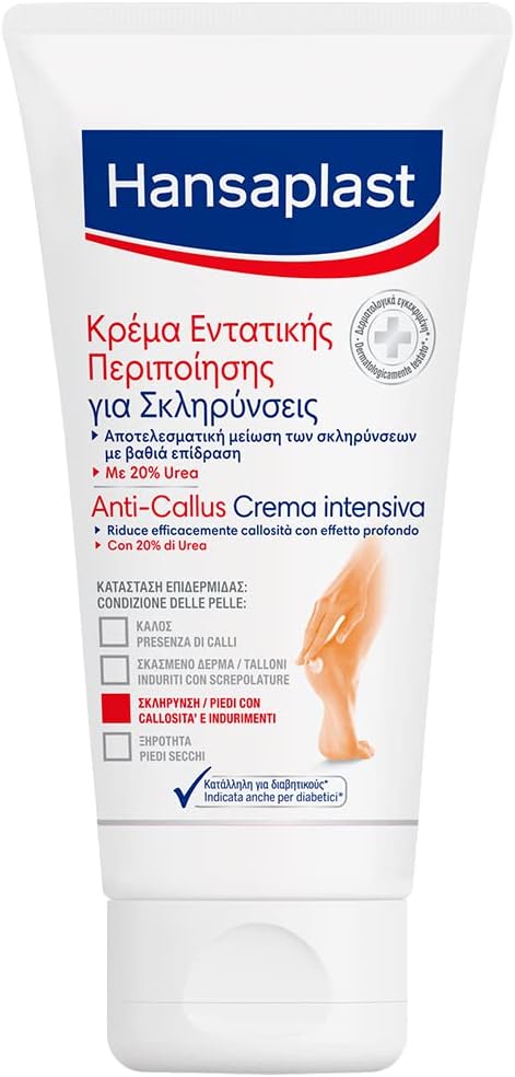 Hansaplast Anti Callus Crema Piedi Intensiva e Idratante, Crema piedi ...