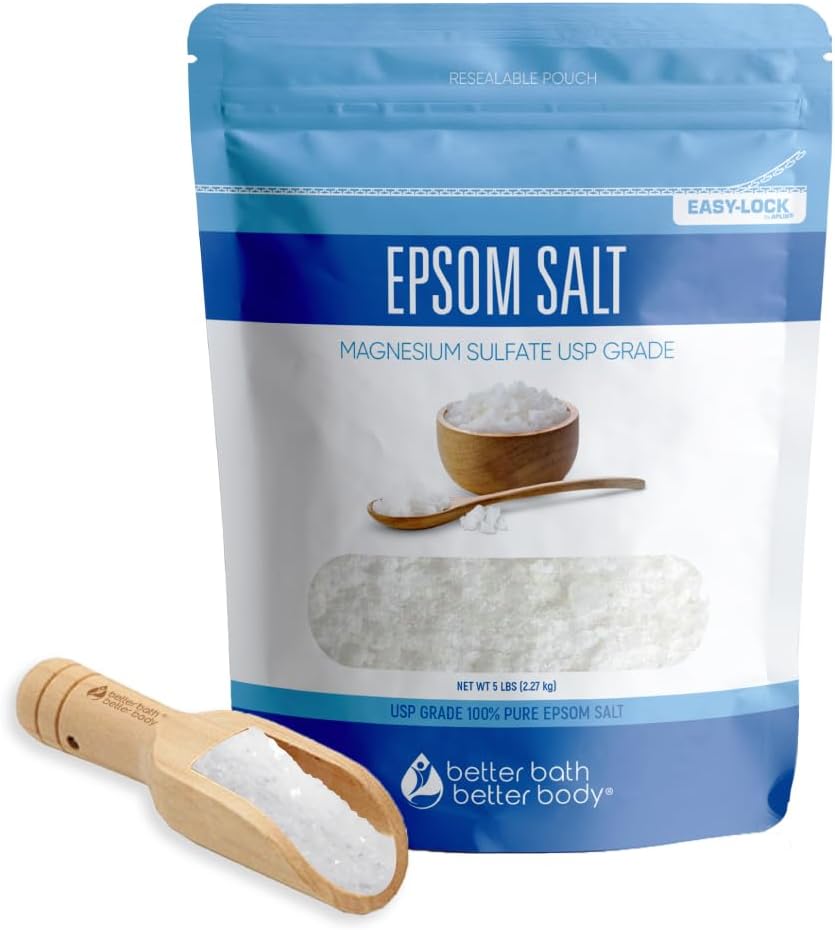 Amazon.com : Natural Epsom Salt (Original) 16oz : Beauty & Personal Care