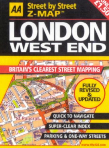 AA Street by Street Z-map London West End (AA Street by Street Z-Map S ...