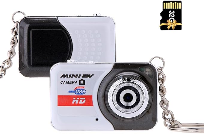 Amazon.com : Andoer Digital Camera X6 Portable Camera Keychain, Ultra ...