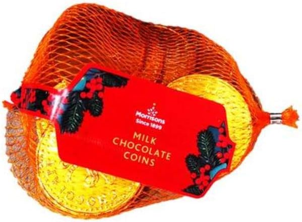 Morrisons Milk Chocolate Coins, 100 g : Amazon.co.uk: Grocery