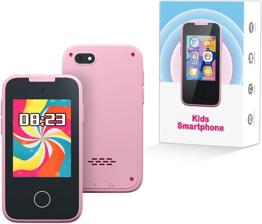 Amazon.com: Kikapabi Kids Pretend Smartphone for Boys and Girls Ages 3 ...