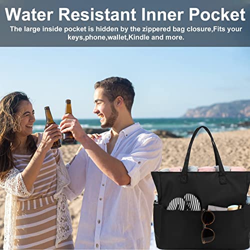Snapklik.com : Waterproof Beach Tote Pool Bags For Women Ladies Extra ...