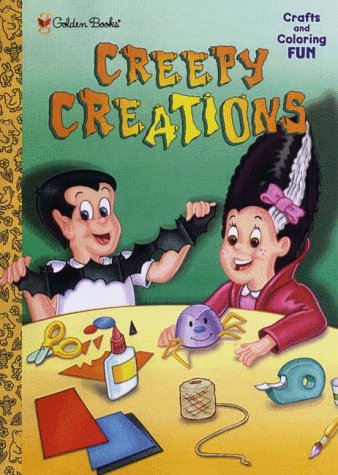 Creepy Creatures Coloring and Activity Book: Golden Books ...