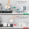 Amazon.com - GSlife Sink Dish Drying Rack - Capacity Expandable ...