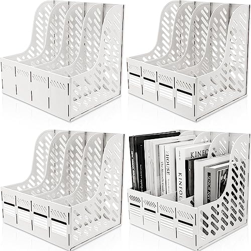 Amazon.com: Glenmal 4 Pcs Back to School Plastic Magazine File Holder ...