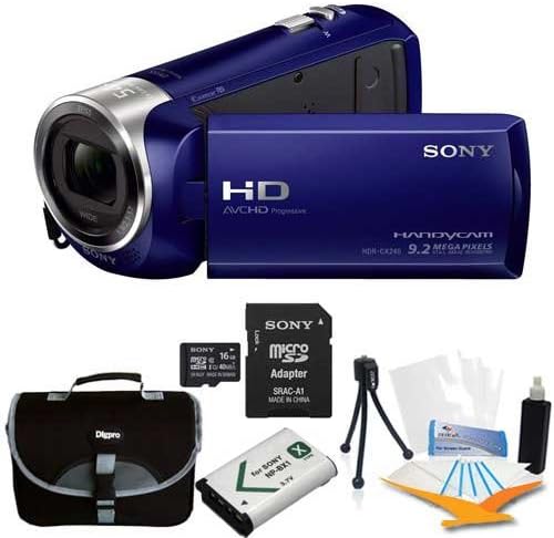 Amazon.com : Sony HDR-CX240 HDR-CX240/L CX240 Full HD 60p Camcorder ...