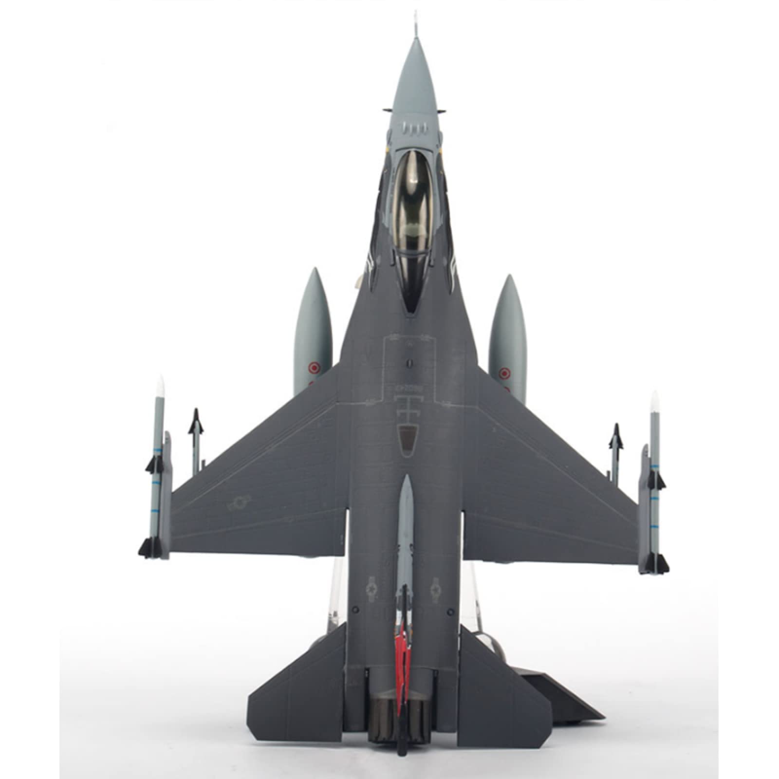 Buy SIourso Model Plane Fighter Model Kit F16 Plane Model Toy 1:72 ...