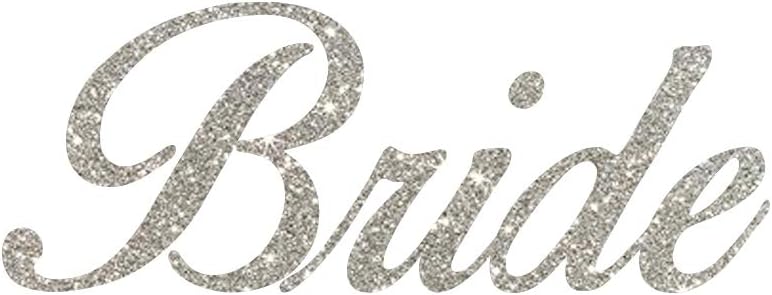 Amazon.com: Bride Bridal Wedding Marriage Rhinestone Transfer Iron on - DIY