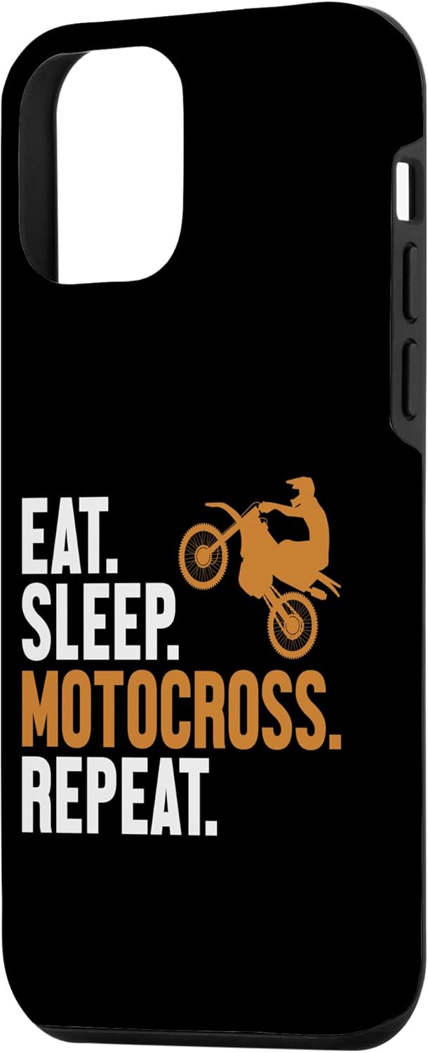 iPhone 12 mini Eat Sleep Motocross Repeat Motorcycle Racing Motocross ...