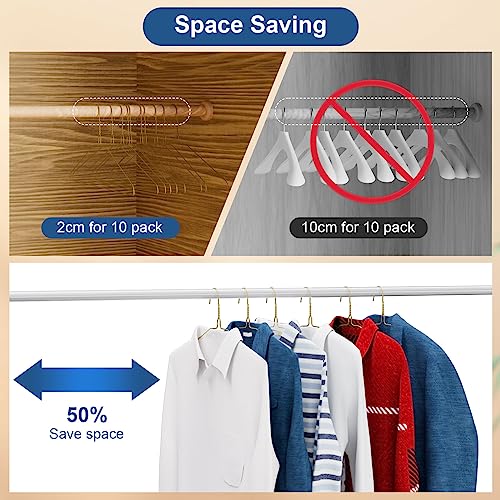Snapklik.com : Wire Hangers 100 Pack, Metal Wire Clothes Hanger Bulk ...