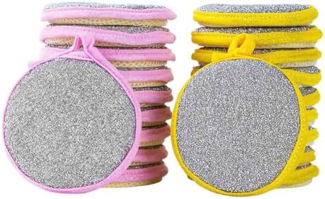 Amazon.com: 20 Pcs Washing Dishes Sponges Double-Sided Dishwashing ...
