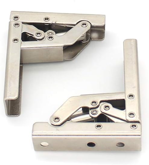 ANTEISI Wall Table Fold Down Hinge,90 Degree Self-Locking Folding Hinge ...