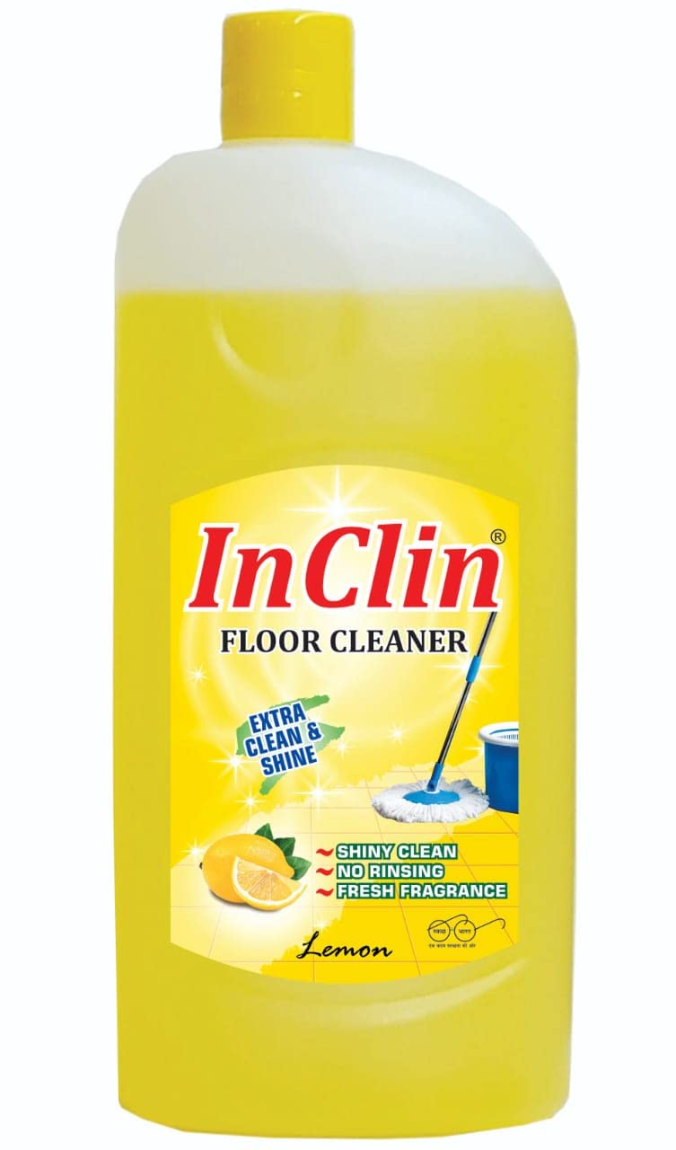 InClin Floor Cleaner,Lemon | Surface Cleaner | Stain Removal (1 litre ...