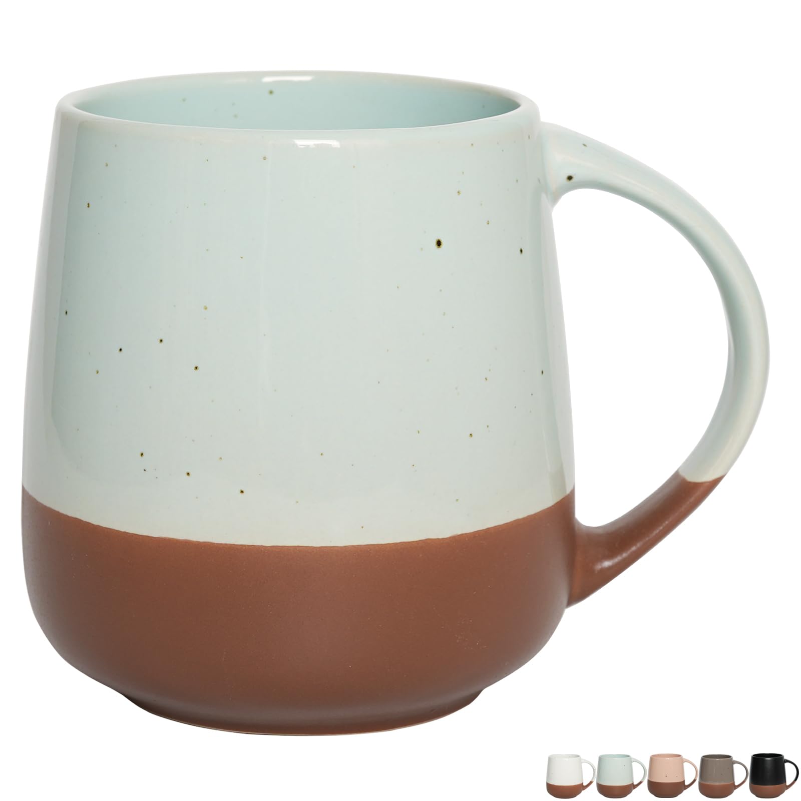 Amazon.com: Bosmarlin Extra Large Ceramic Coffee Mug, 22 Oz, Dishwasher ...