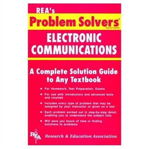Amazon.com: Electronic Communications Problem Solver (Problem Solvers ...