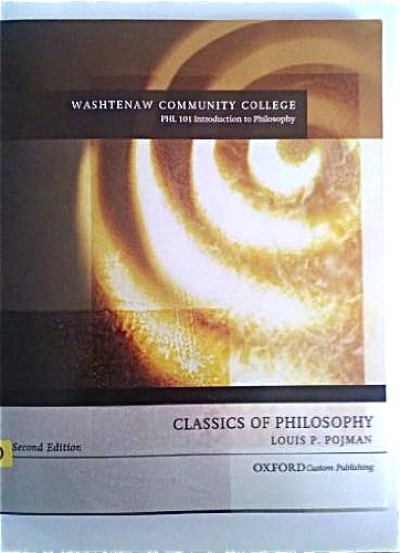 Classics of Philosophy: Louis P. Pojman: 9780199845002: Amazon.com: Books