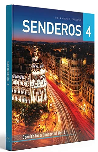 Senderos, Level 4, eBook w/ Supersite Plus (vTxt) Code Student Textbook ...